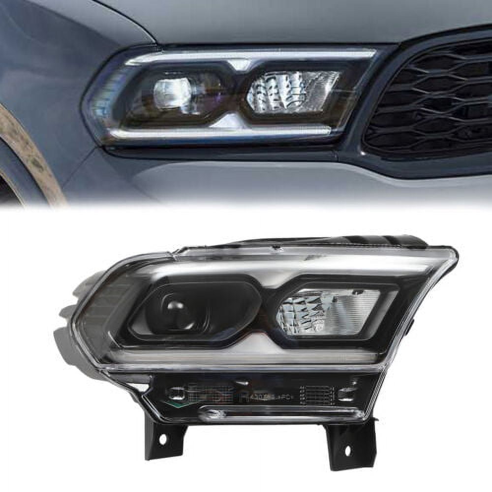 Right LED Headlight Assy For 2021-2023 Dodge Durango Headlamp Passenger ...