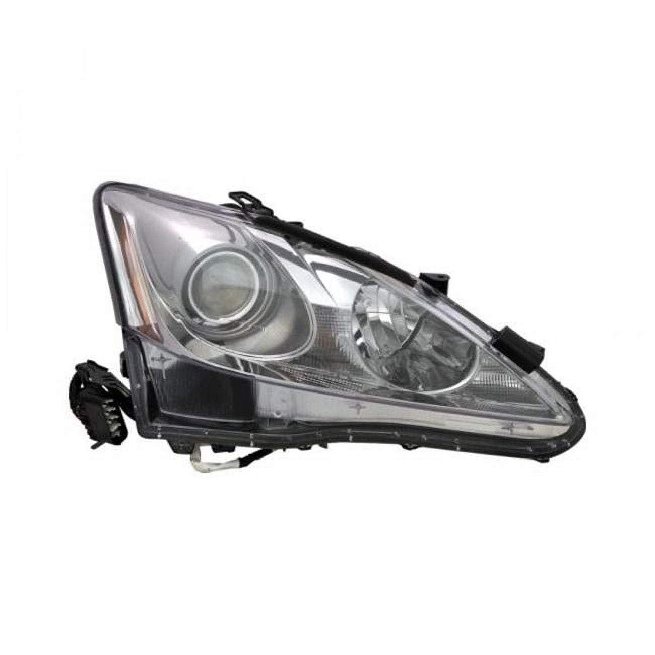 Right Lens & Housing Halogen Headlamp for 2009-2010 Lexus is 250 ...