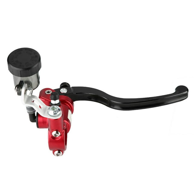 Right Motorcycle Hydraulic Clutch Lever Master Cylinder Straight Push ...