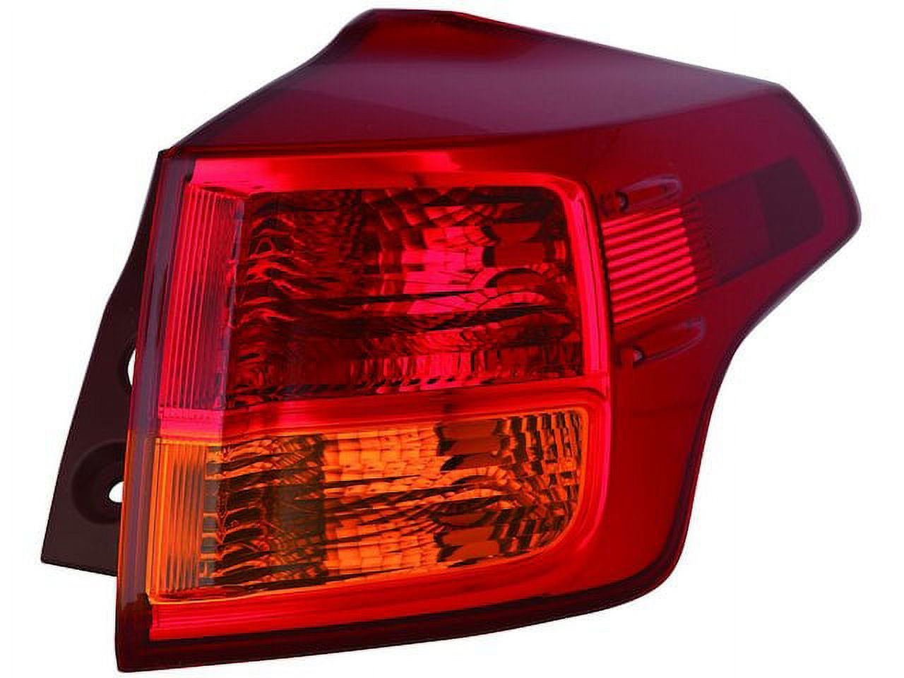 Right Outer Tail Light Assembly - Compatible with 2013 - 2015 Toyota ...