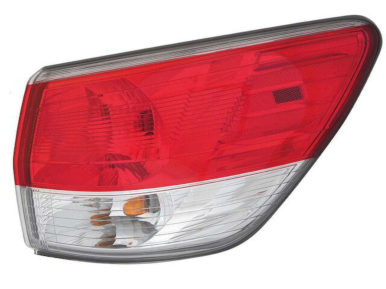 Right Outer Tail Light Assembly - Compatible with 2013 - 2016 Nissan ...