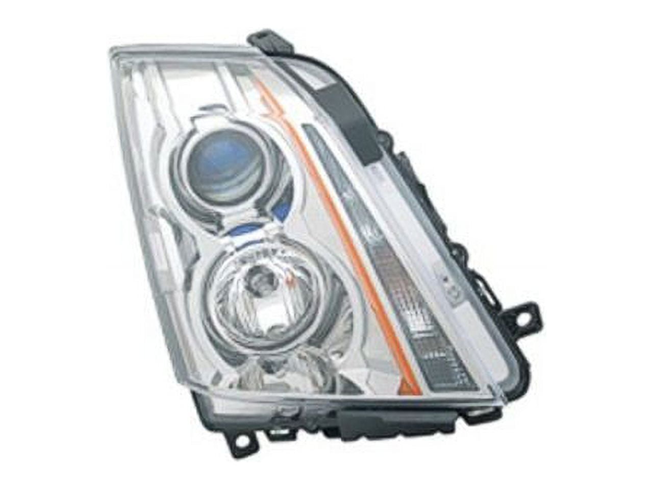 2008-2015 Cadillac CTS Right Passenger Halogen Headlight Assembly ...