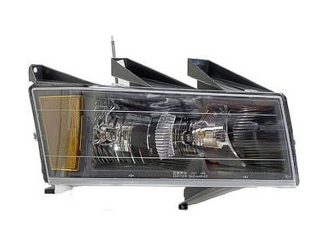 Right Passenger Side Headlight Assembly - with Black Bezel - Compatible ...