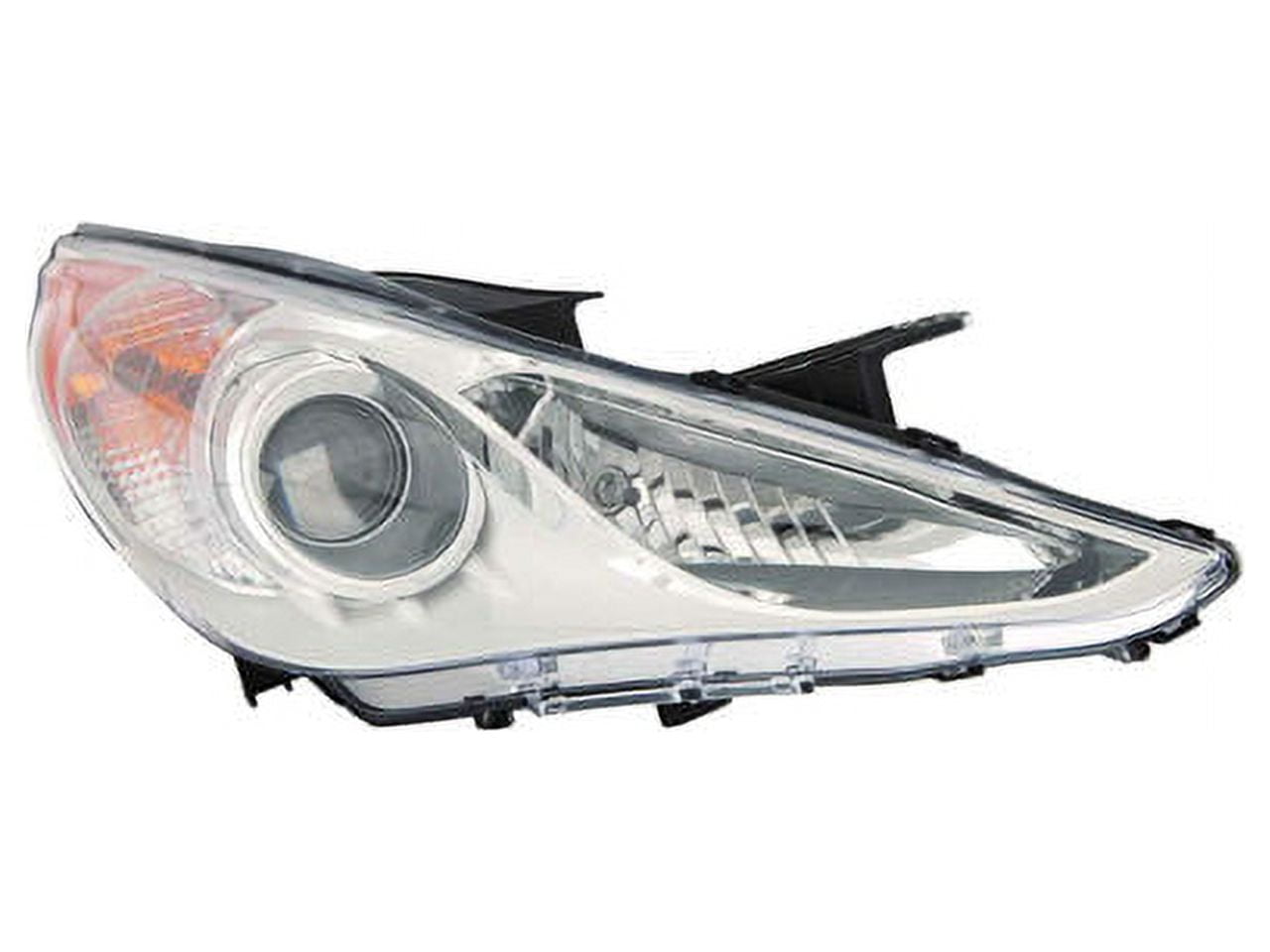 Right Passenger Side Headlight Assembly - with White Bezel - Compatible ...