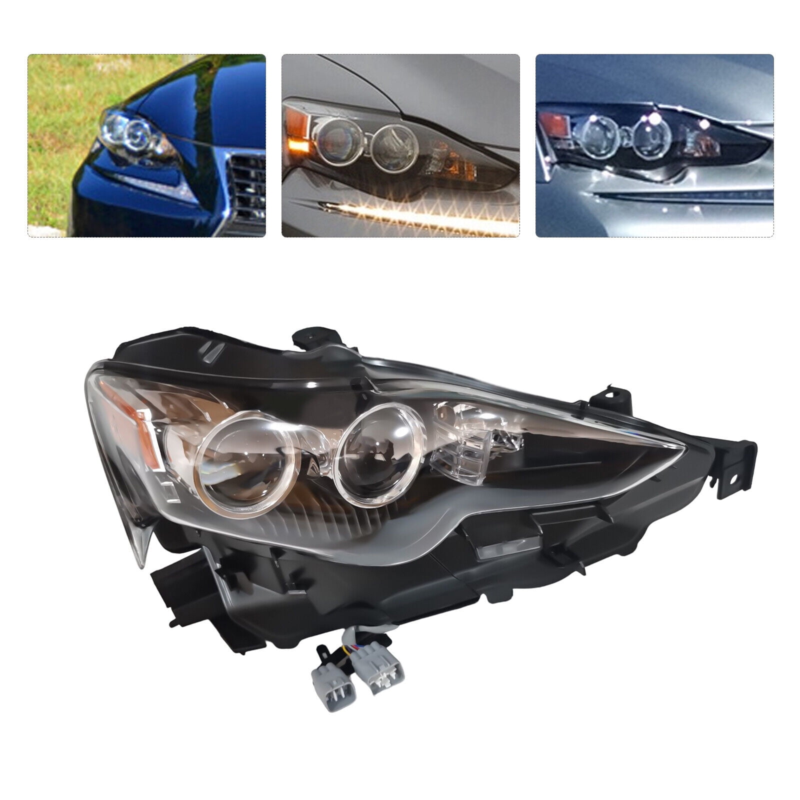 Right Passenger Side LED Headlight Headlamp For Lexus IS250 IS350 2014 2015 2016 LX2519141 ...