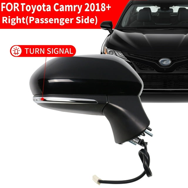 Right Passenger Side Mirror for 2018-2024 Toyota Camry Power Heated ...