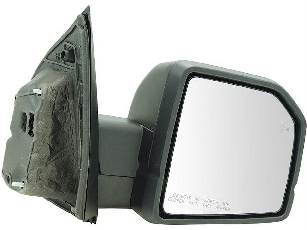 Right Passenger Side Power Mirror - Textured Black - with Heated Glass ...