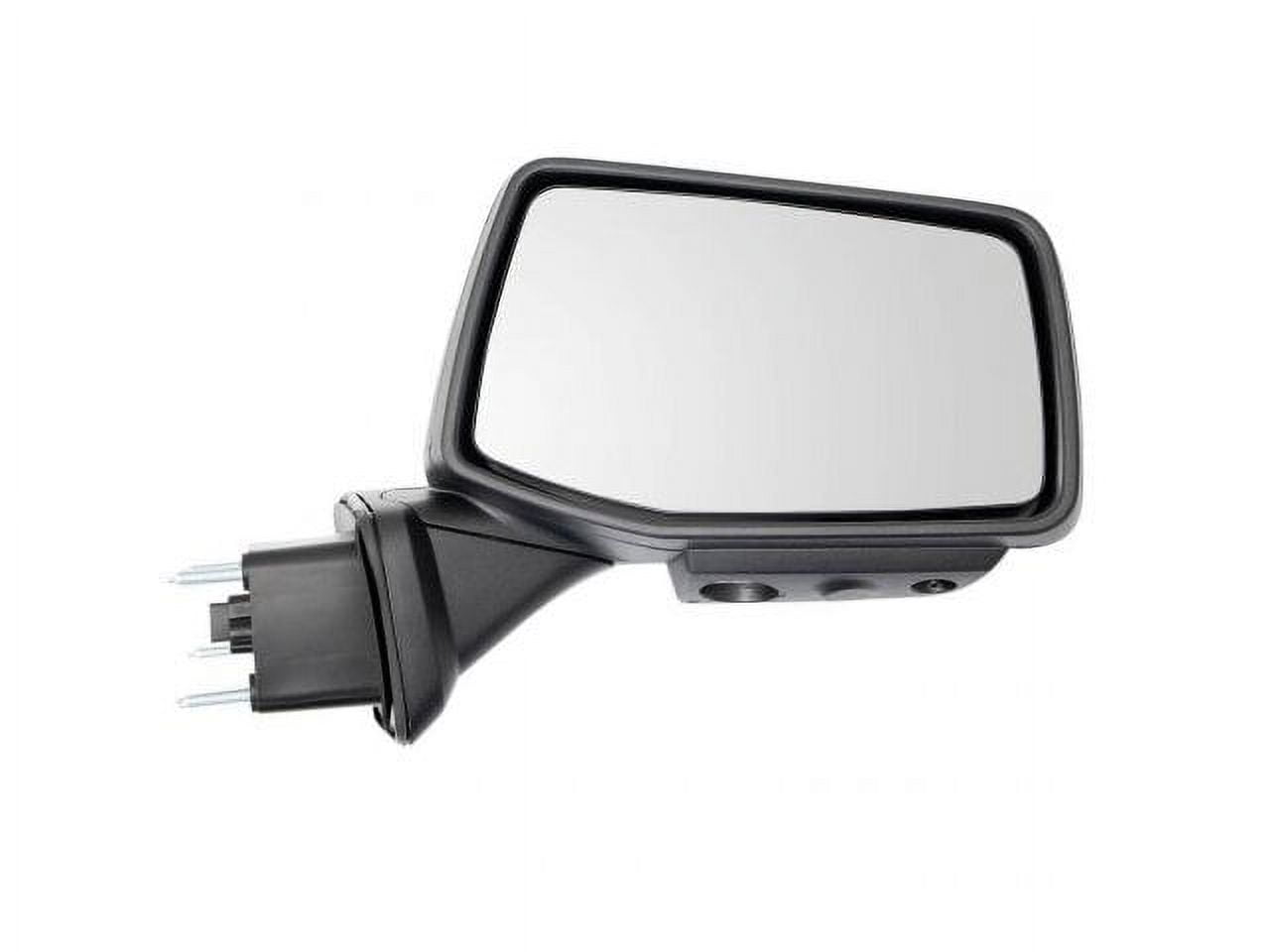 Right Passenger Side Power Mirror - Textured Black - with Heated Glass ...