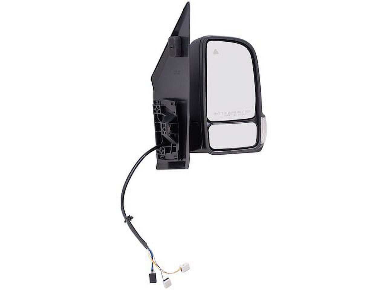 Right Passenger Side Power Mirror - Textured Black - with Heated Glass ...