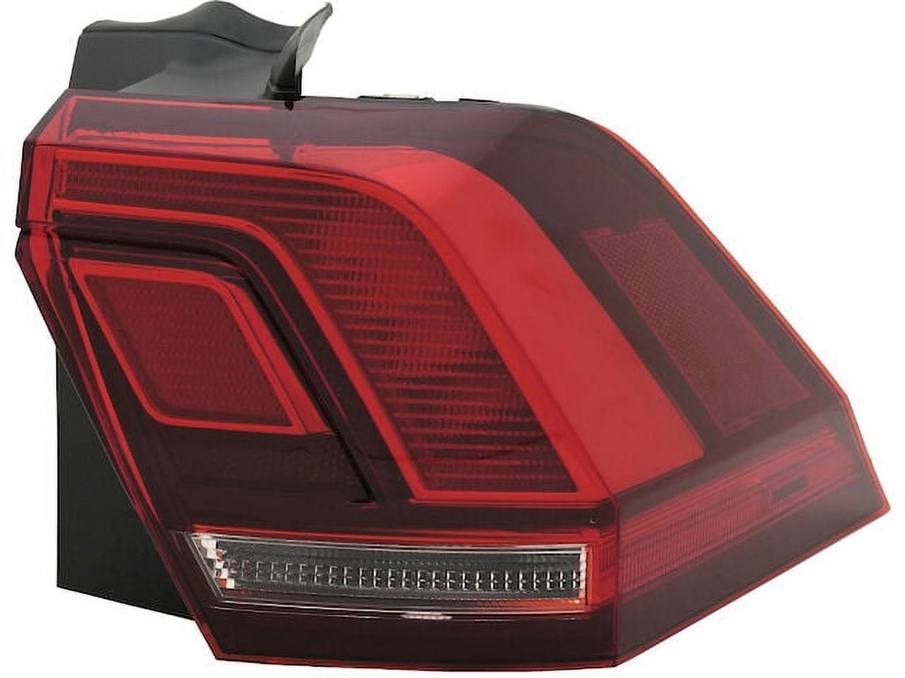 Right Passenger Side Tail Light Assembly - Compatible with 2018 - 2024 Volkswagen Tiguan 2019 ...