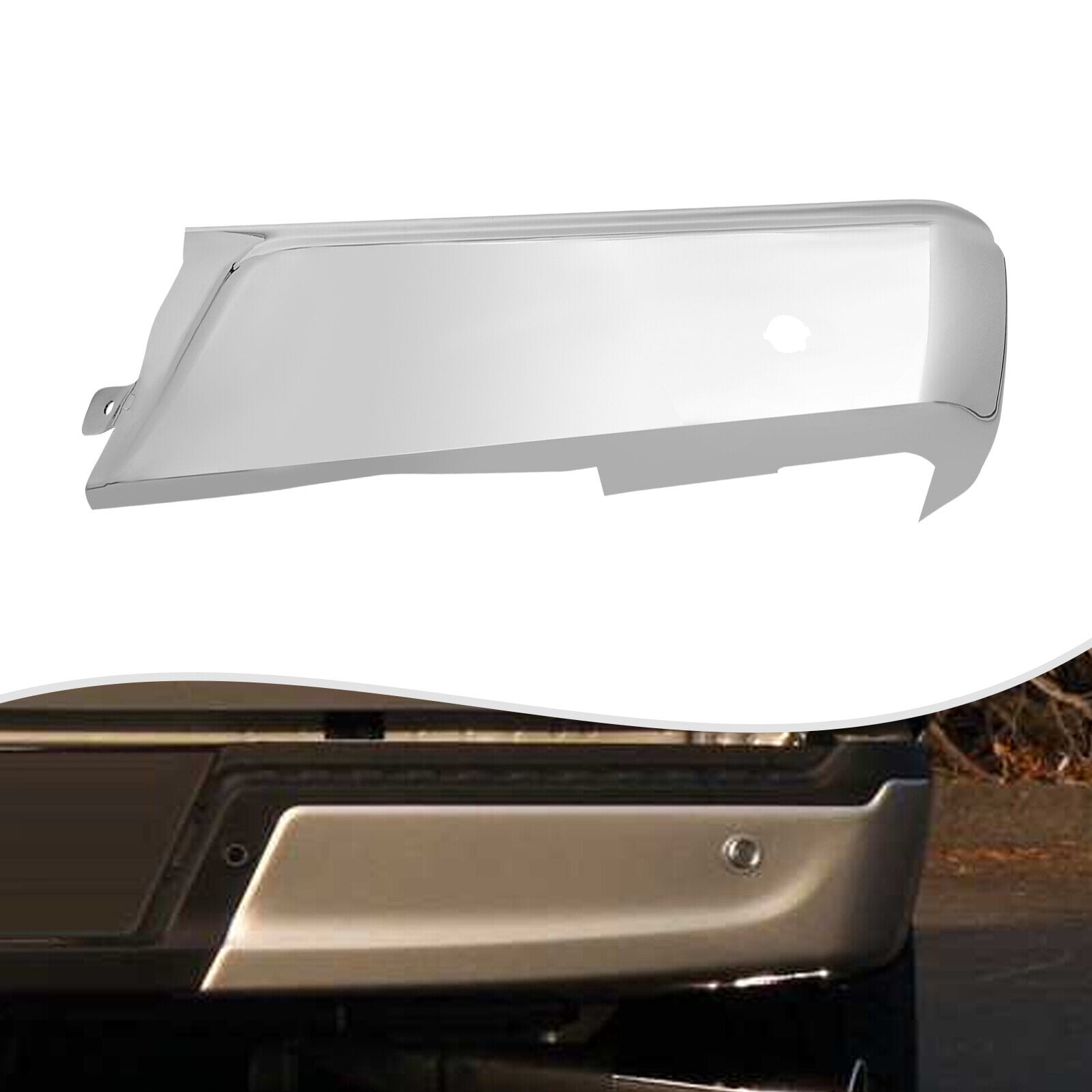 Right Rear Bumper End Set for 2021 2022 2023 Ford F-150 Rear Bumper End ...