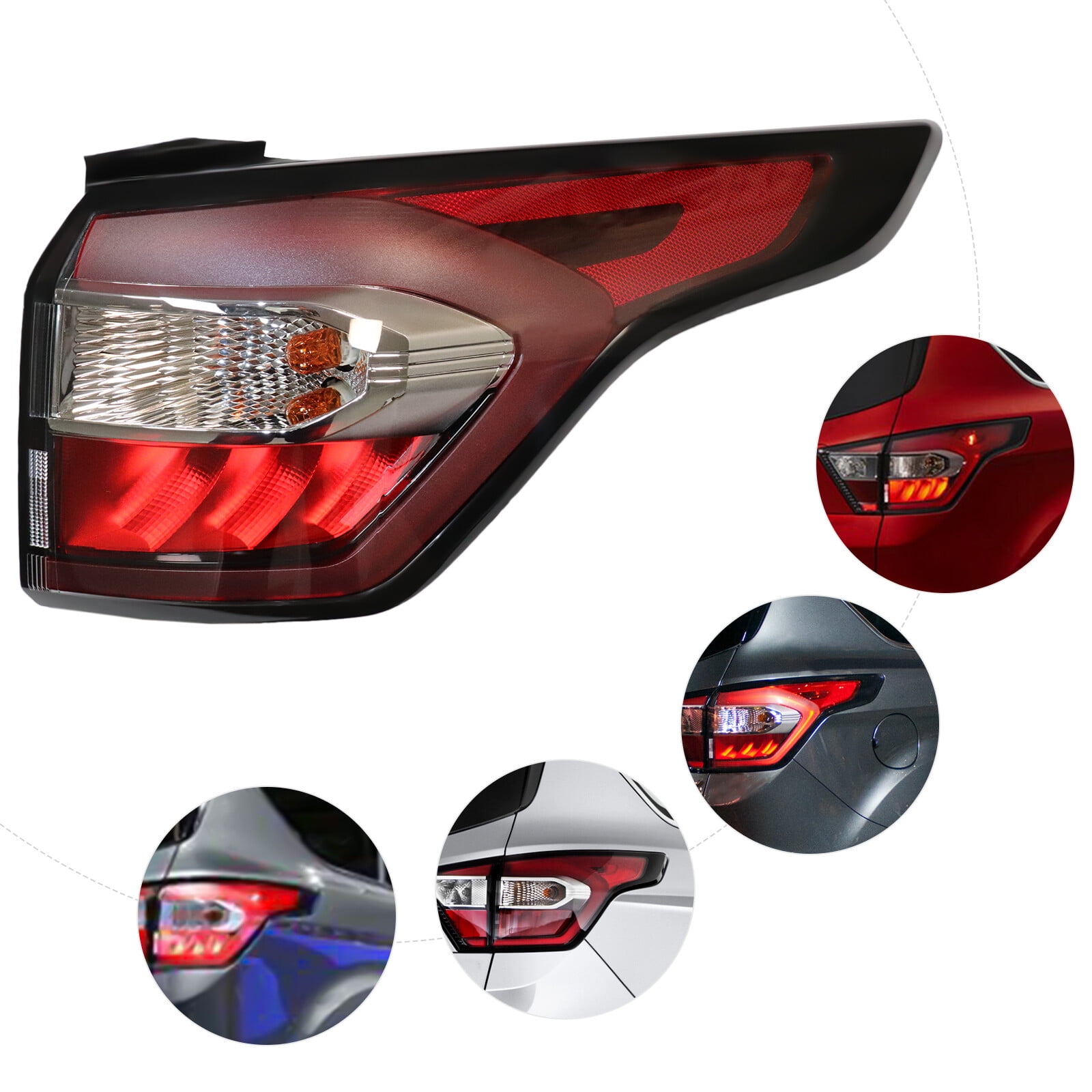 Right Rear Tail Lights Lamps Assembly Right Side Outer Rear Tail Light ...