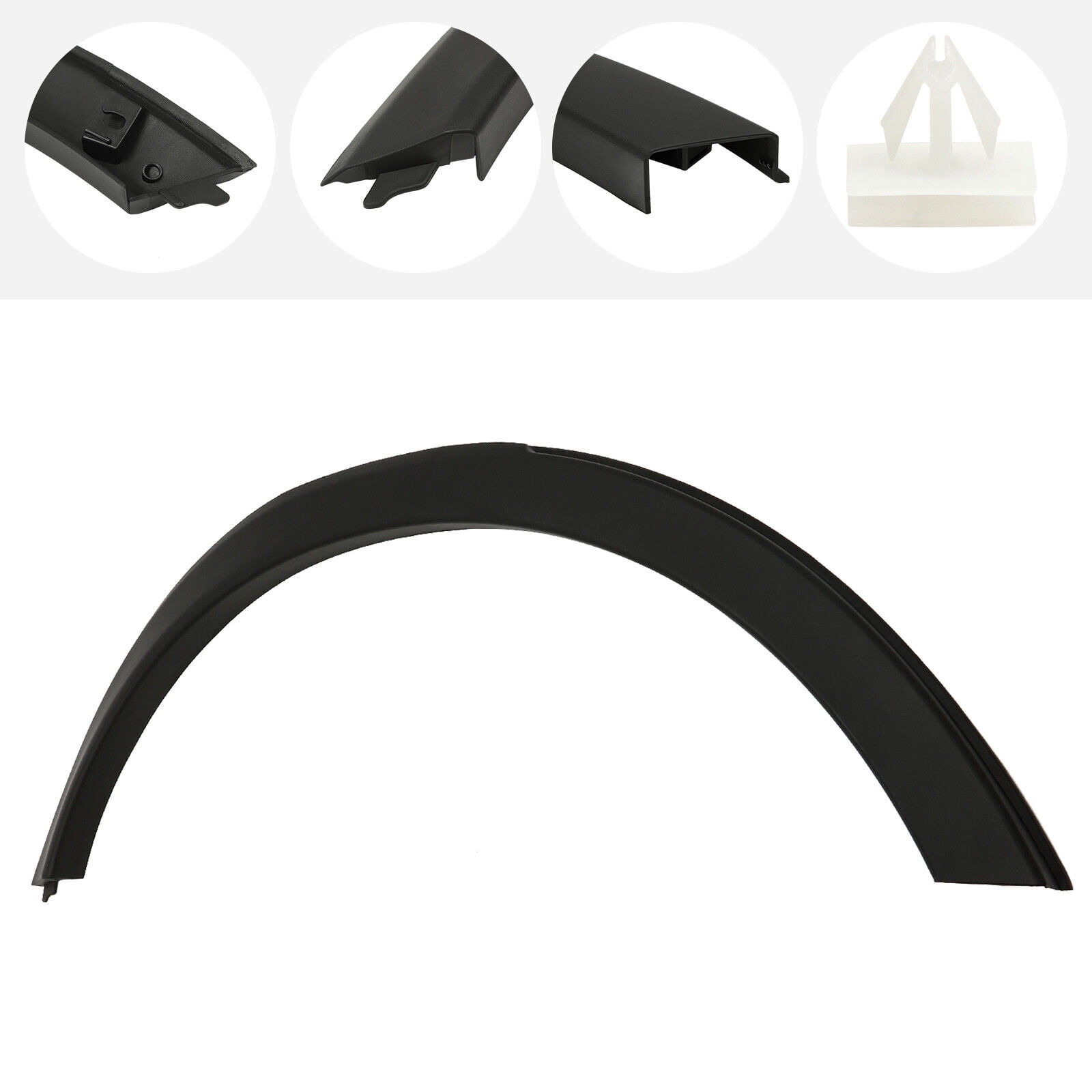 Right Rear Wheel Fender Flare for B-u-i-c-k Encore 2013 2014 2015 2016 2017 2018 2019 2020 2021 ...