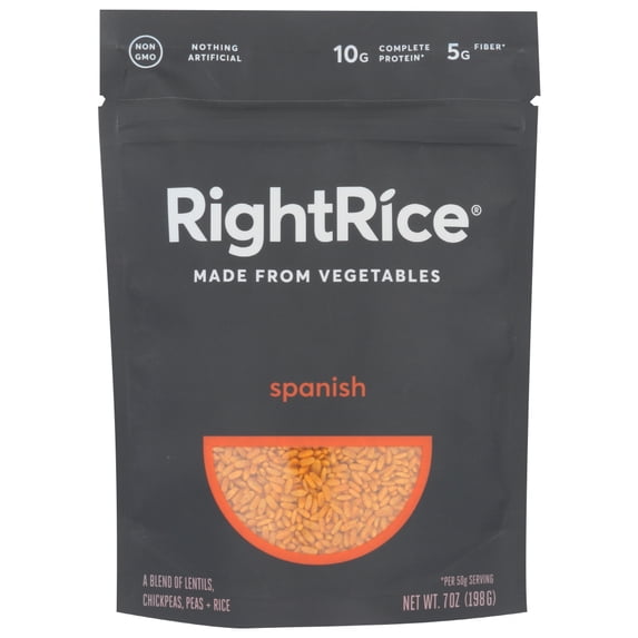 Right Rice - Made From Vegetables - Spanish, 7 Oz., Pack Of 6 - Walmart.com