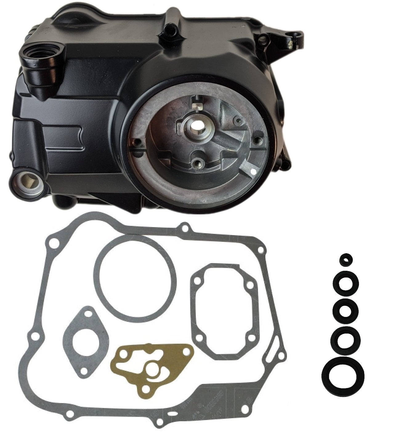 Right Side Engine Motor Cover Included Gaskets, Seals, for 110cc 125cc ...