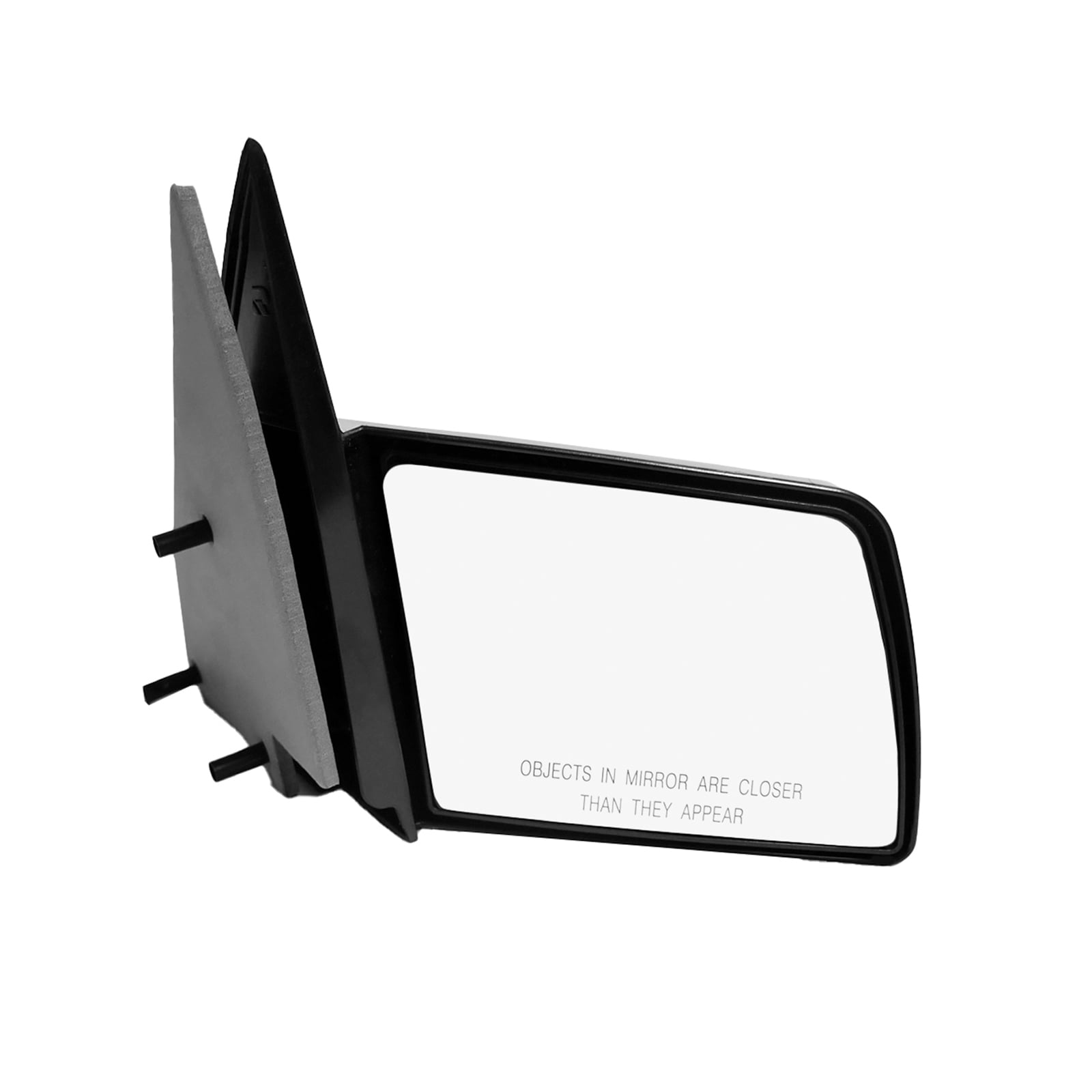 Right Passenger Side Manual Non-Folding View Mirror Chrome/Convex ...
