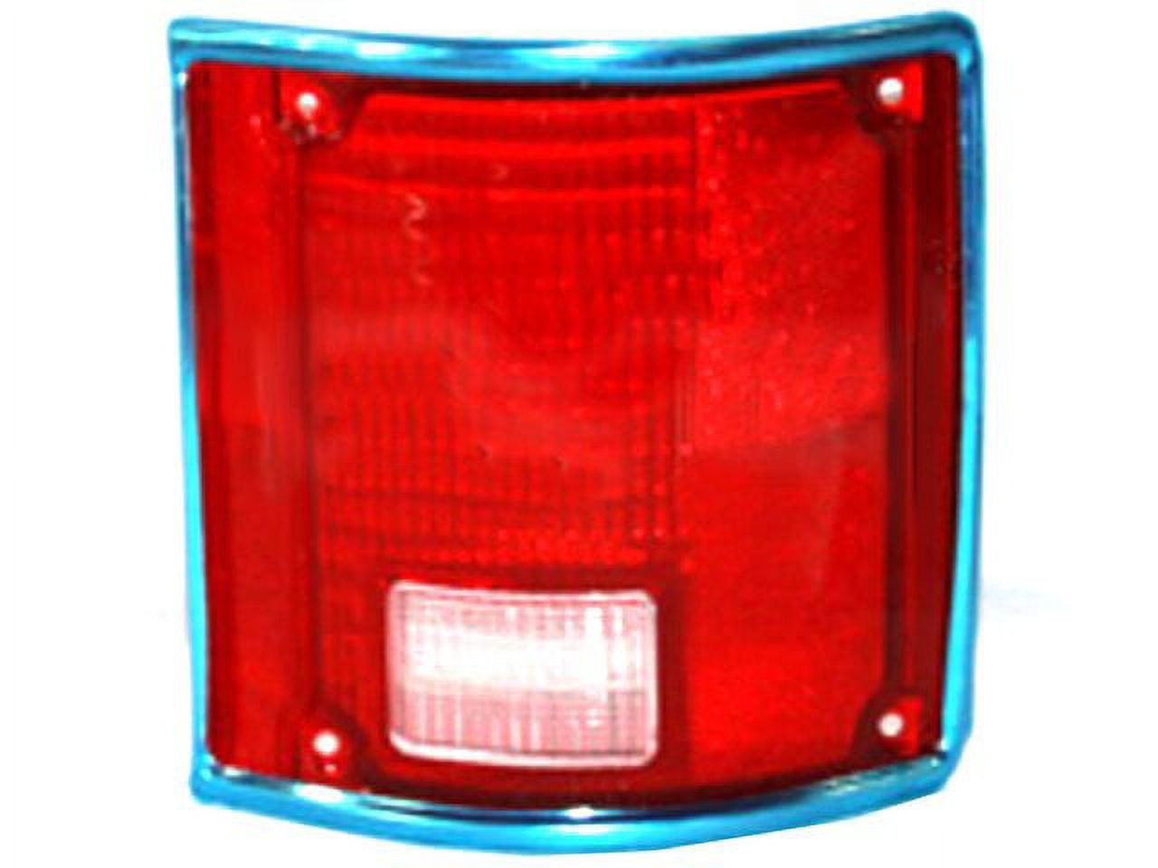 Right Tail Light Lens - Compatible with 1975 - 1986 Chevy C10 Standard ...