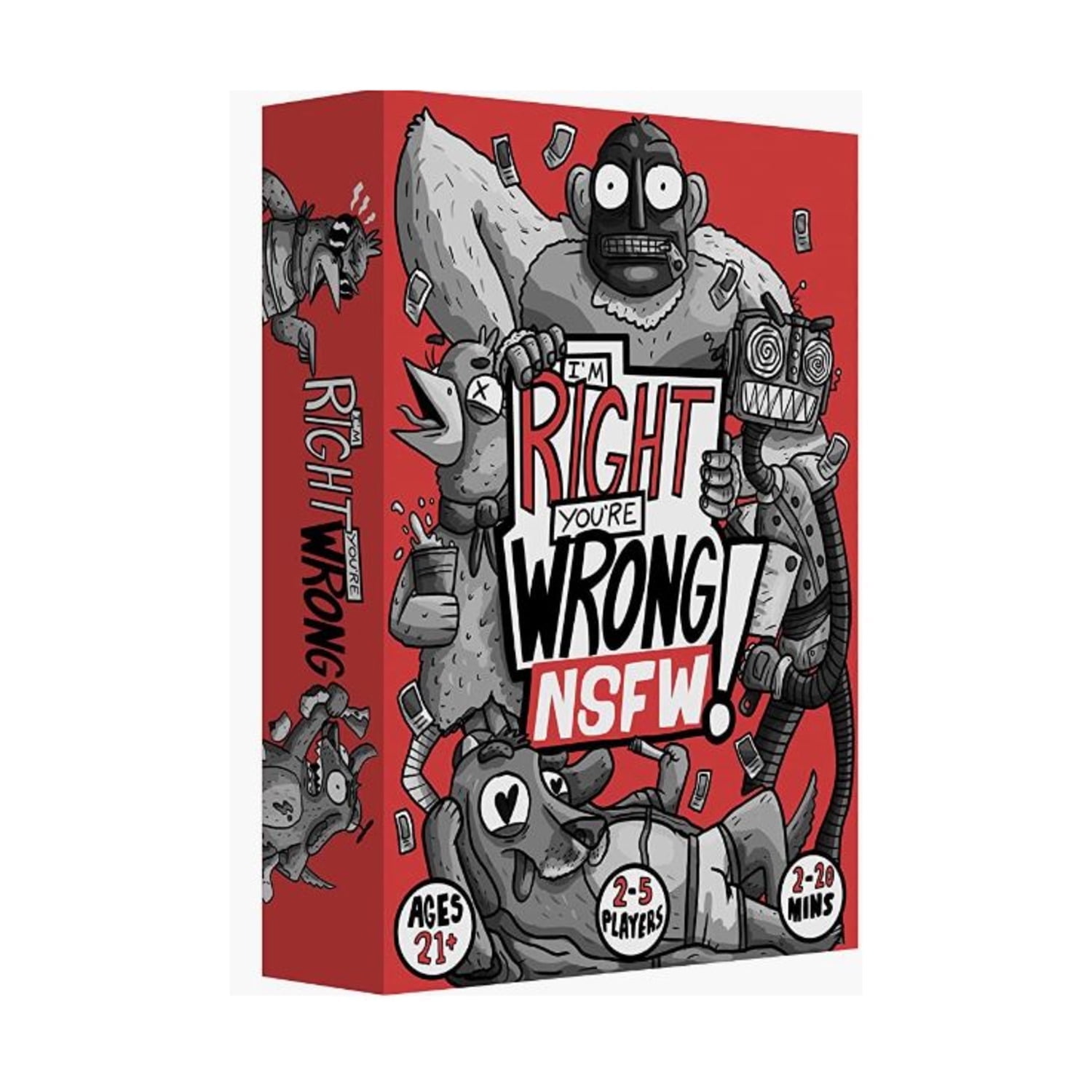 Right Wrong Games I'm Right You're Wrong (NSFW! Edition) New - Walmart Business Supplies