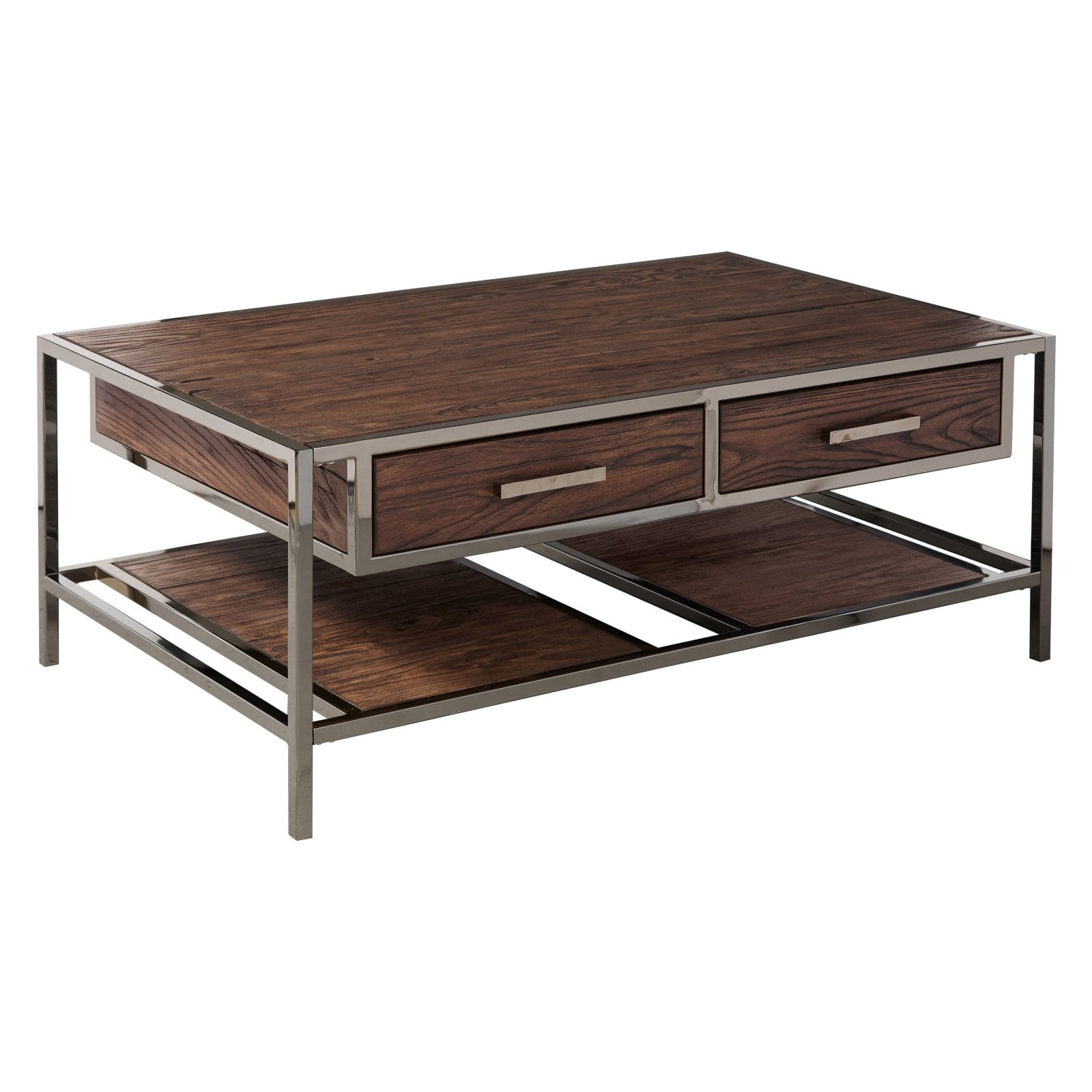 Right2Home Smoked Metal Cocktail Table - Walmart.com