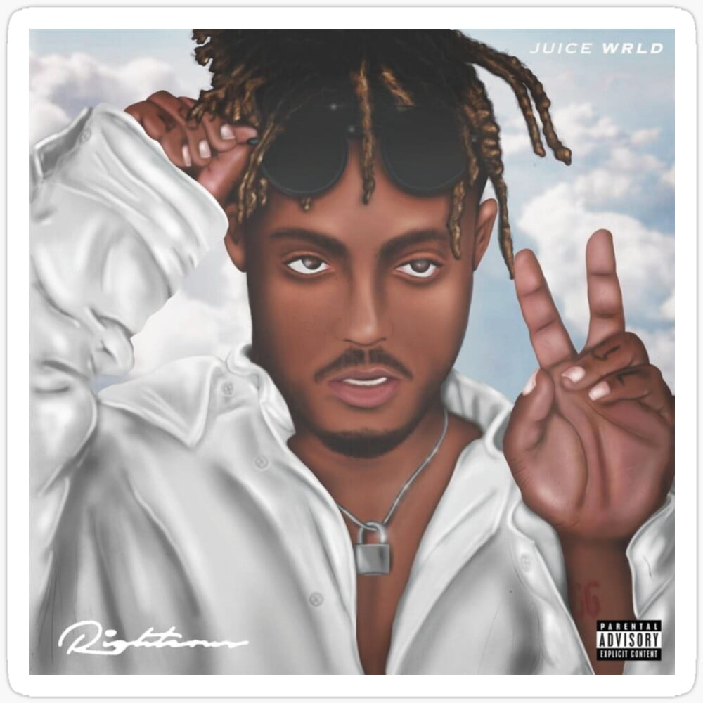 Righteous - Juice Wrld Sticker Phone Decal Water Bottle Stickers Car ...