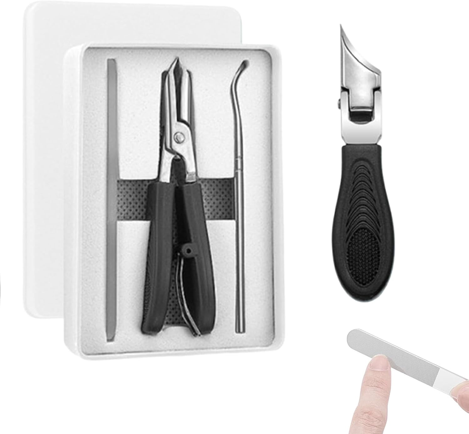Rightfavour Eagle Beak Angled Nail Clippers, Eagle Beak Angled Nail ...