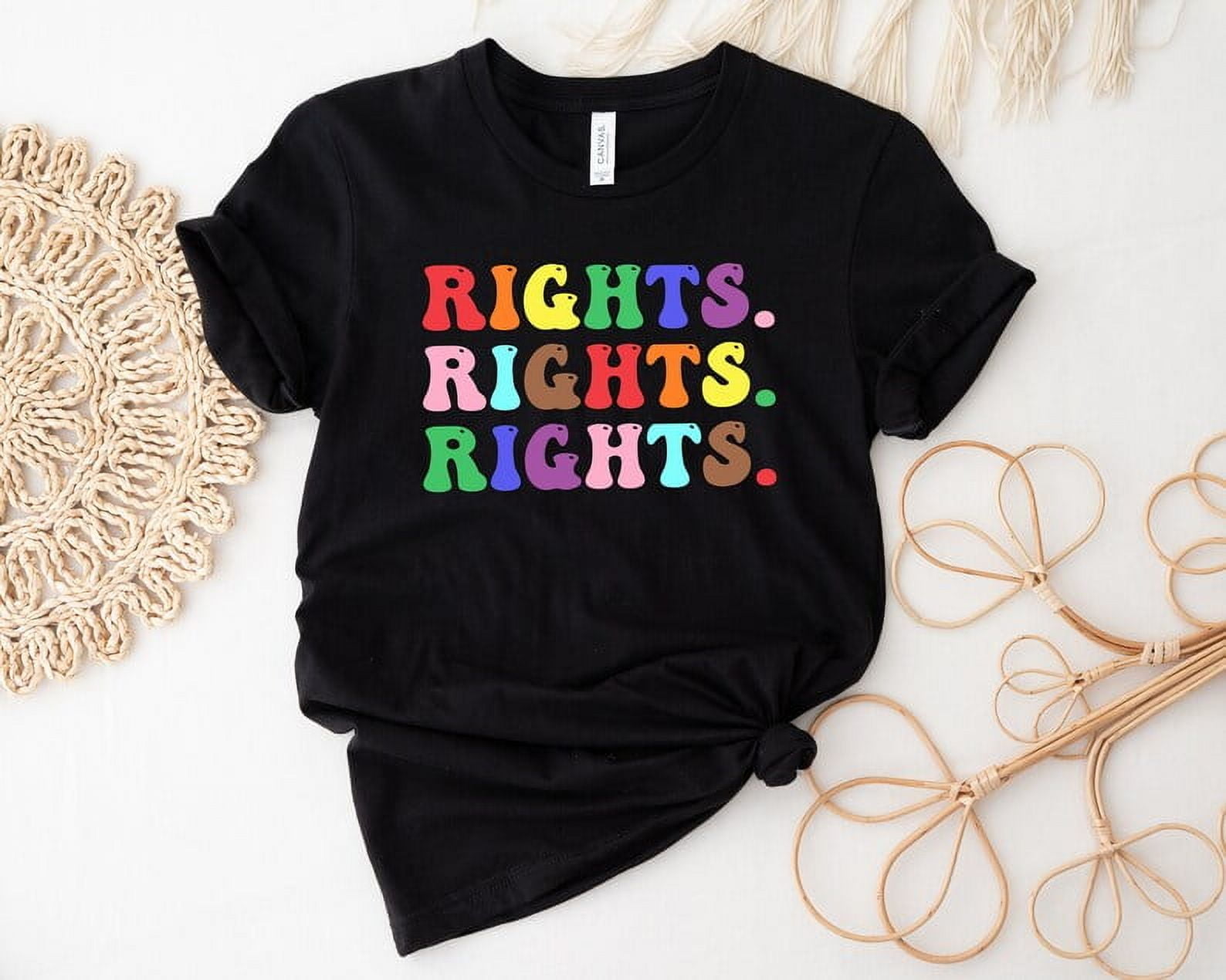 Rights Shirt, Human Rights Shirt, Pride Month, Colorful Rights Shirt ...