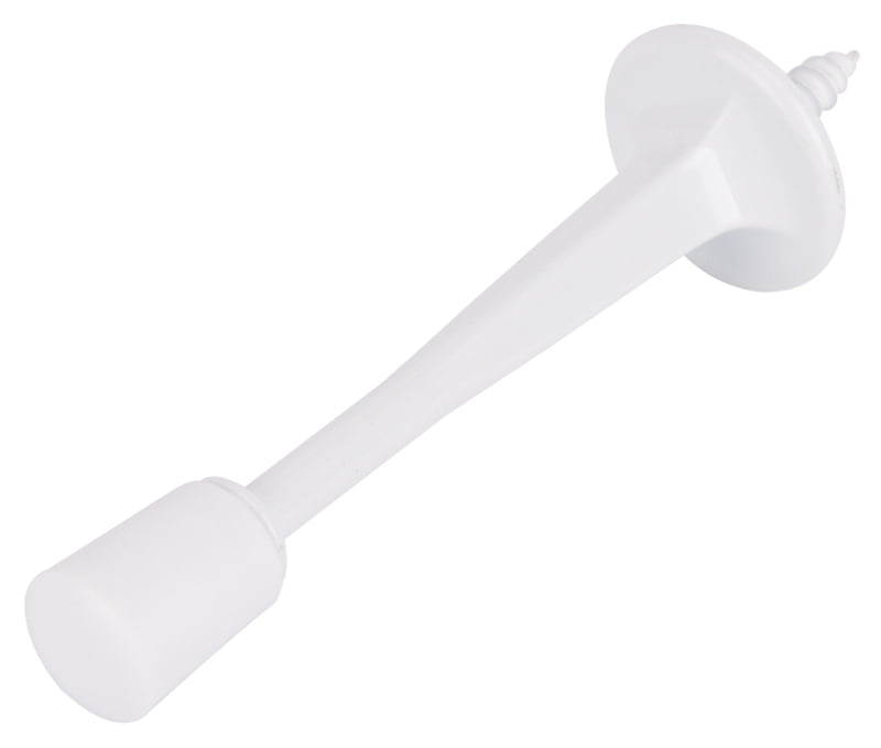 Rigid 3-1/8" Baseboard Door Stop, Die-Cast Zinc Pro Source Doorstops ...