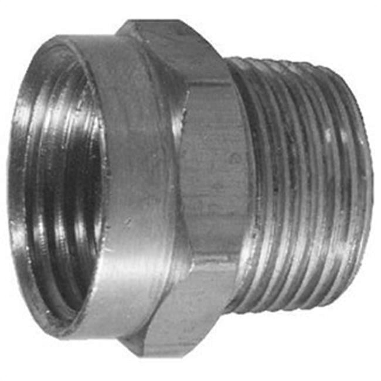 Rigid Female GHT x 0.75 in. Male NPTF Hose Adapter, Brass - Walmart.com