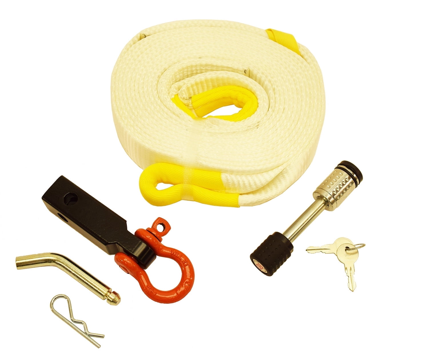 Rigid Hitch (ITS-1-125) Polyester (2" x 20") Recovery Strap with ...