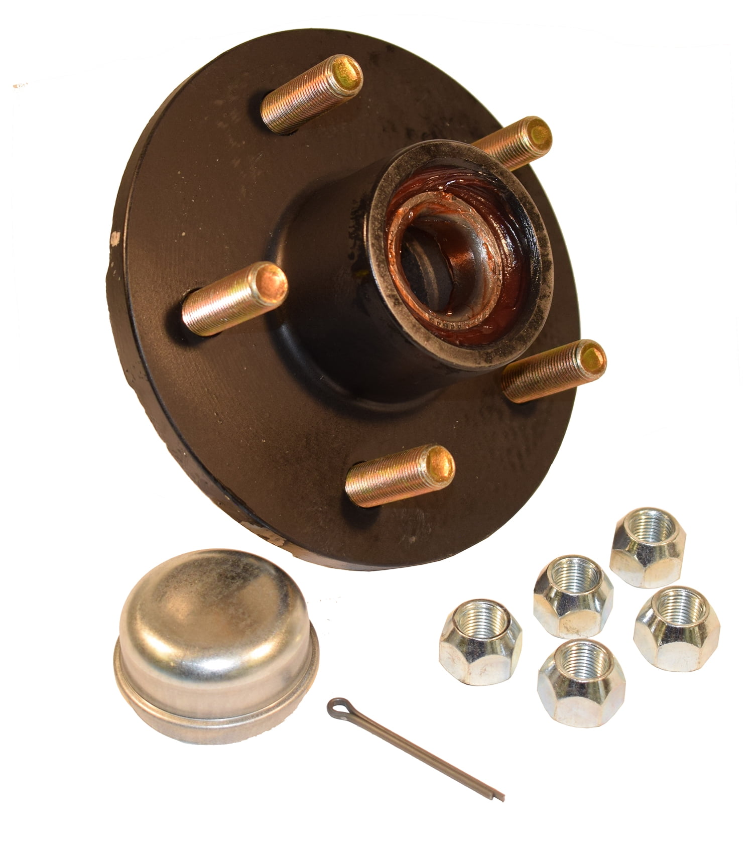 Rigid Hitch Pre-Greased Trailer Hub Kit - for 1-3/8" Inner / 1-1/16 ...