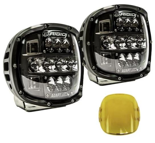 Rigid Industries Adapt XP Off-Road LED Light with Aluminum Heat Sink ...