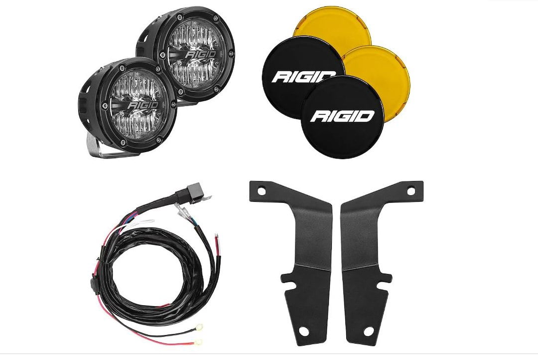 Rigid Industries 46704 RIGID 2010-2020 Toyota 4Runner A-Pillar Light ...