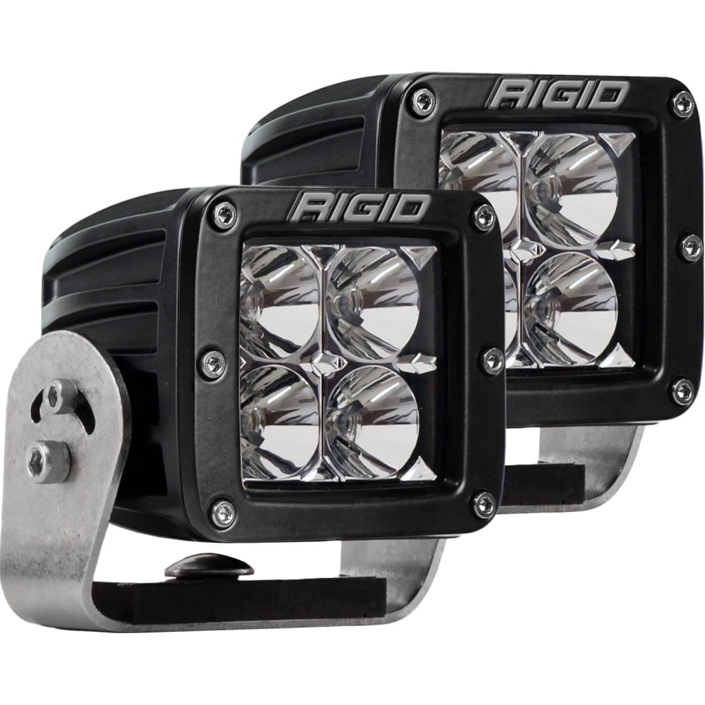 Rigid Industries D-Series Heavy Duty Flood Light (Amber) - Walmart.com