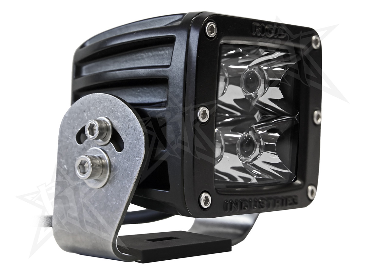 Rigid Industries Dually HD Spot LED Light Black Amber /2 - Walmart.com