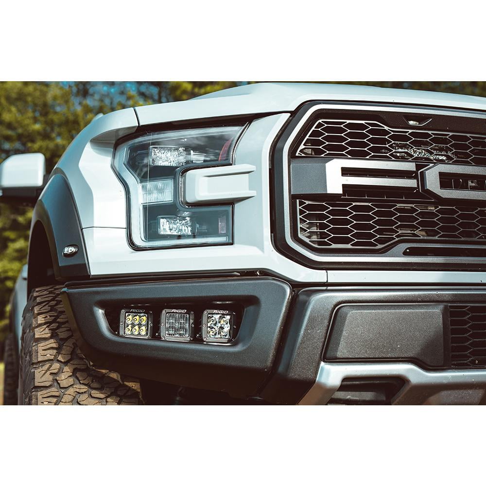 Rigid Industries Raptor Triple Fog Mounting Light Kit - Walmart.com
