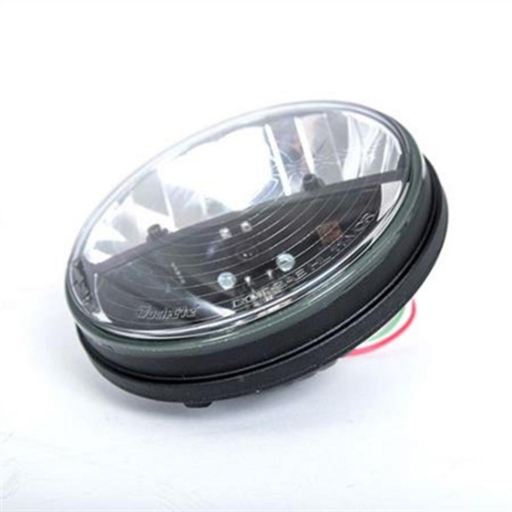 Rigid Industries Truck-Lite 7" Round Heated LED Headlights (Black ...