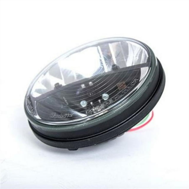 Rigid Industries Truck-Lite 7" Round Heated LED Headlights (Black ...
