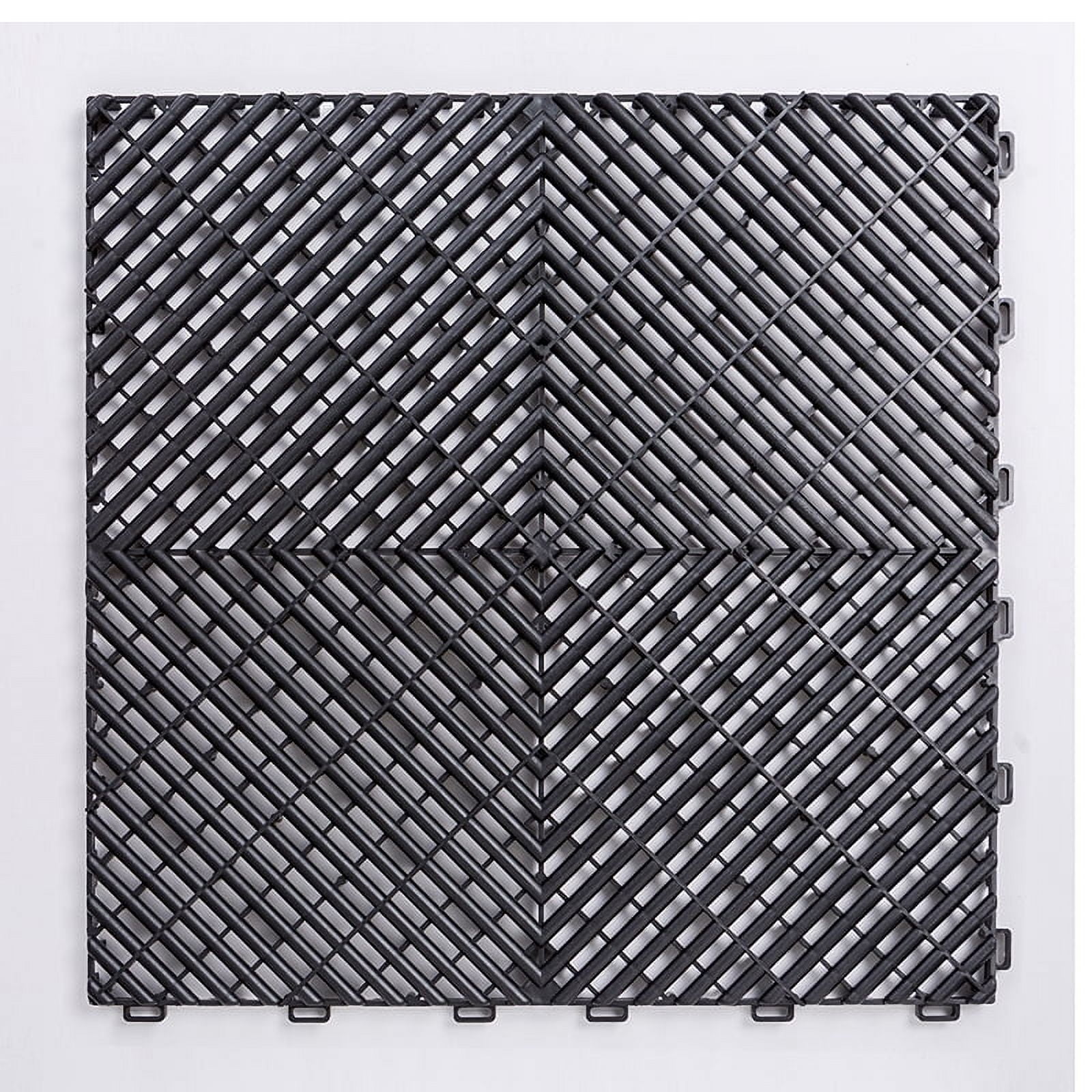 Rigid Modular Pp Interlocking Garage Floor Tiles, Industrial Plastic ...