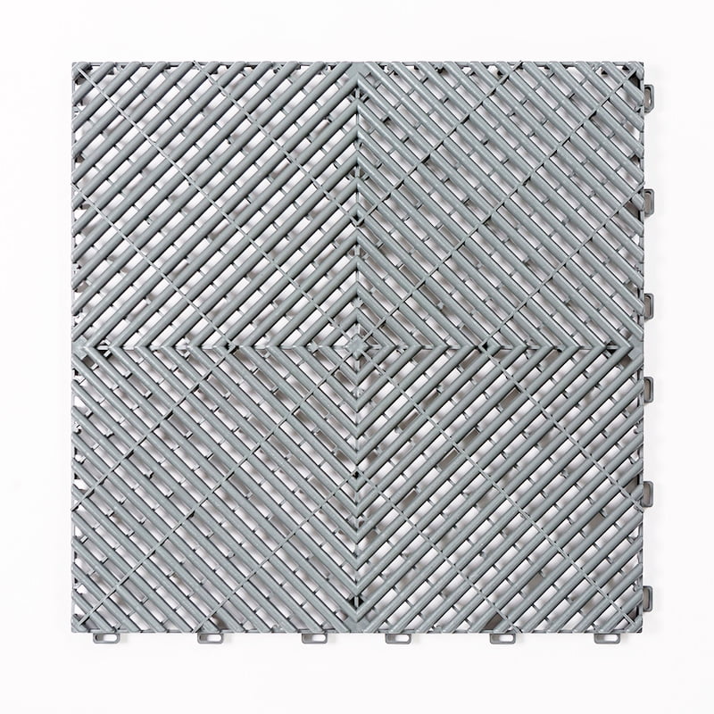 Rigid Modular Pp Interlocking Garage Floor Tiles, Industrial Plastic ...