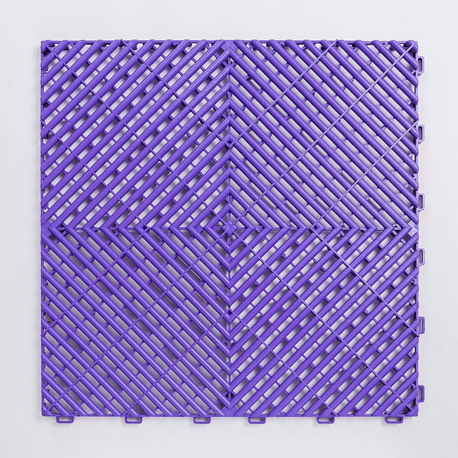 Rigid Modular Pp Interlocking Garage Floor Tiles, Industrial Plastic ...