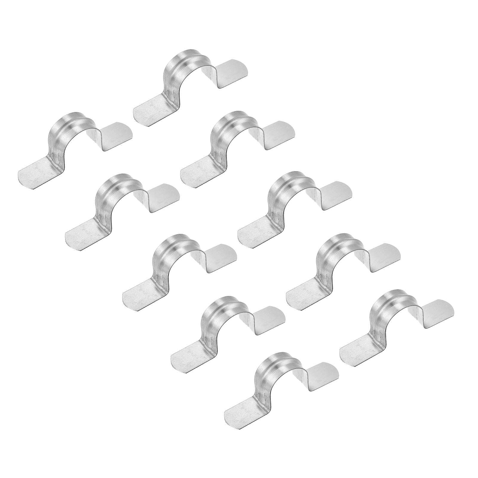 Rigid Pipe Strap, 20mm(0.79") Carbon Steel U Bracket Tension Tube Clip ...