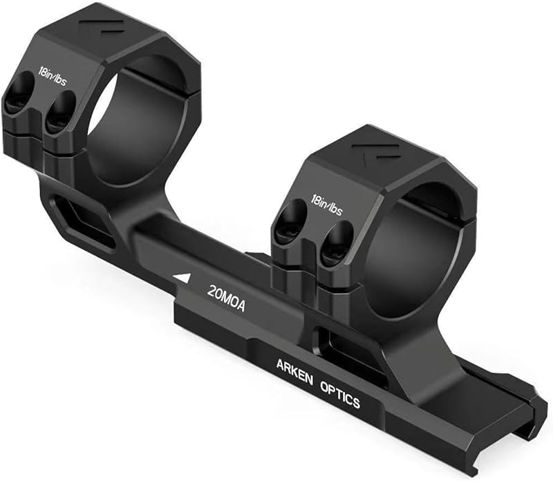 Rigid Precision Scope Mount 20 MOA Cantilever Riflescope Mounts for ...