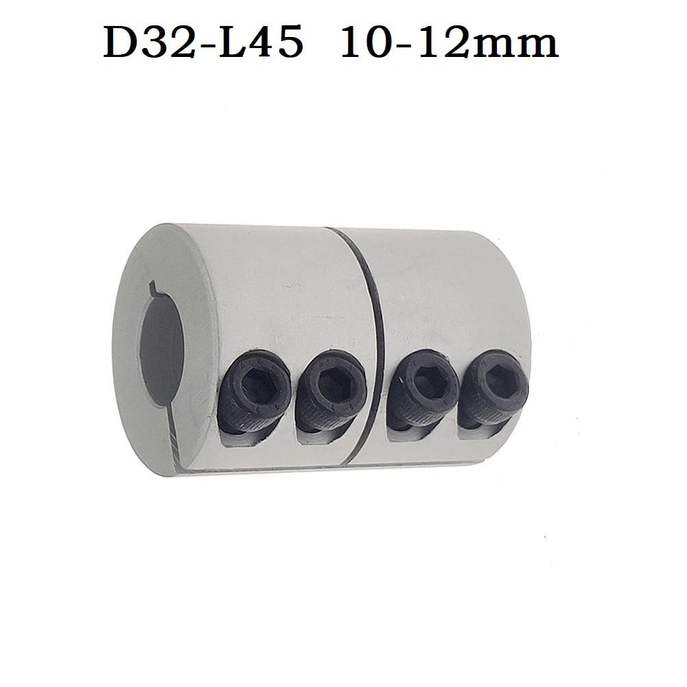 Rigid Shaft Coupler D32L45 D25L40 Clamp Stepper Motor Coupling Engrave ...
