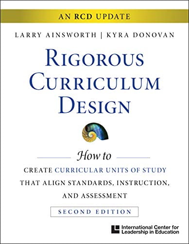Pre-Owned Rigorous and Relevant Curriculum Design 2019 (Paperback) 1328027074 9781328027078 ...