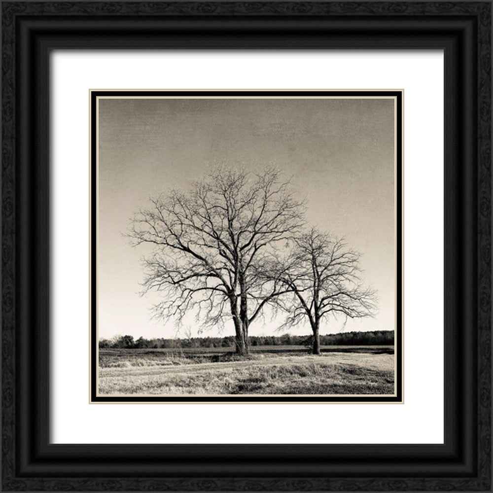 Rigsby, Jennifer 12x12 Black Ornate Wood Framed with Double Matting ...