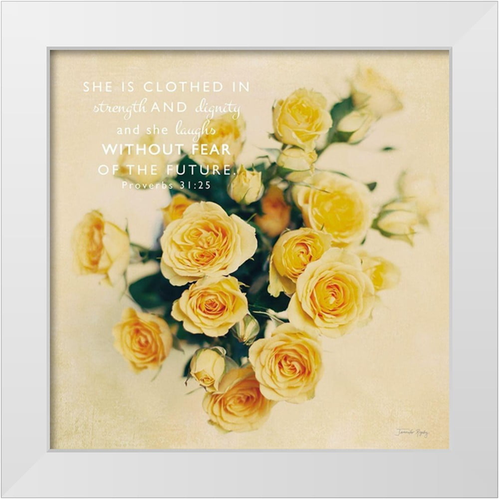 Rigsby, Jennifer 15x15 White Modern Wood Framed Museum Art Print Titled ...