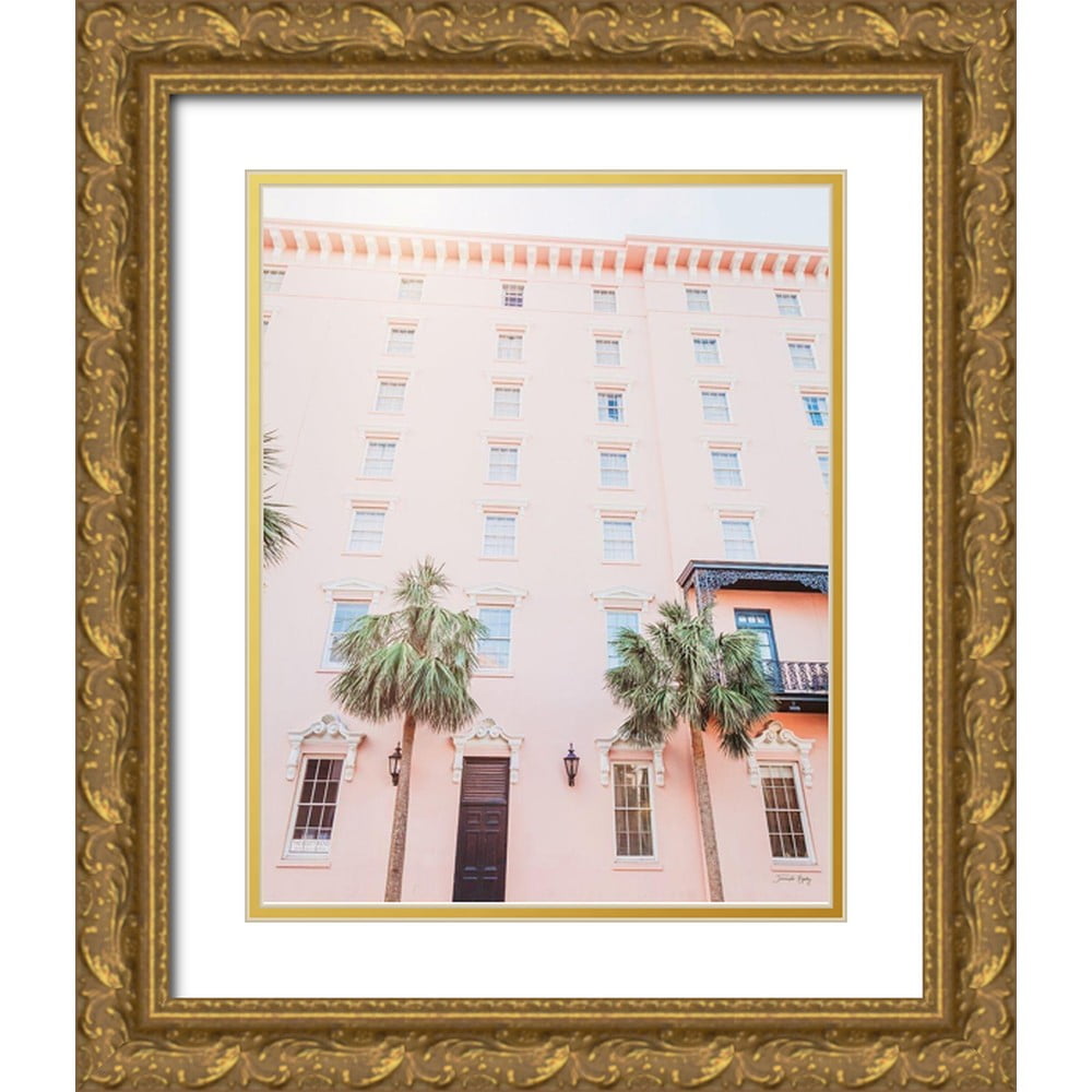 Rigsby, Jennifer 26x32 Gold Ornate Wood Framed with Double Matting ...