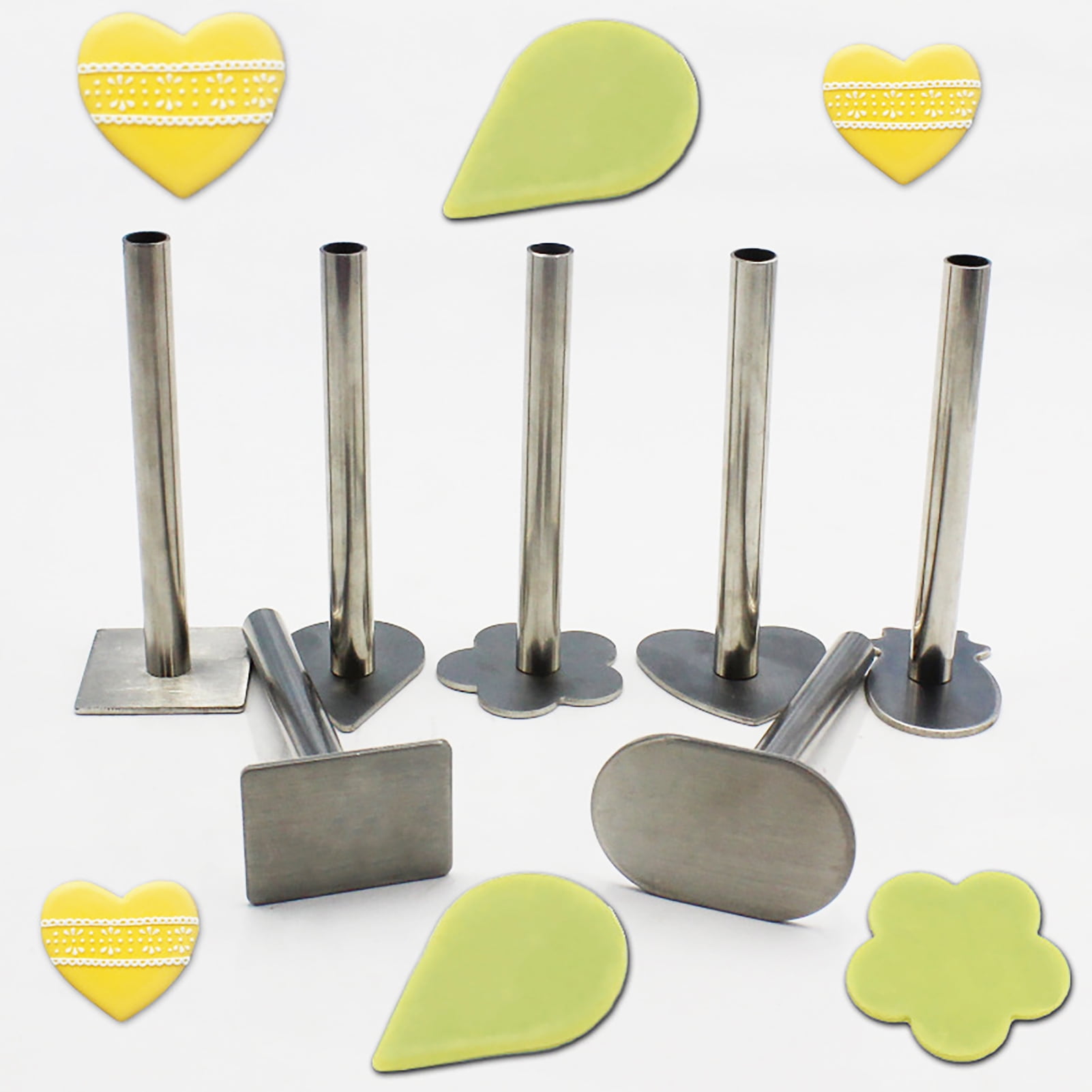 Riguas 1 Set Cookie Mold Mirror Polishing Rustproof Detachable Easy to ...