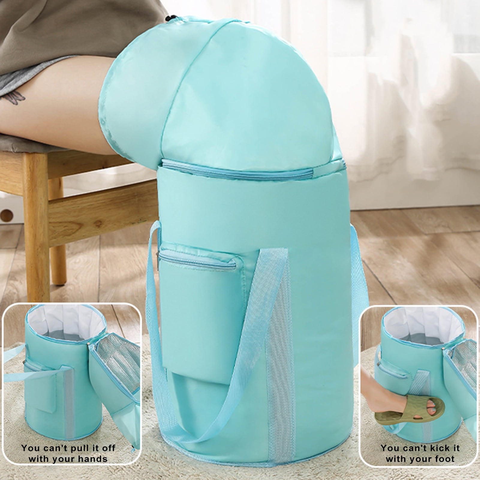 Riguas 1 Set Foot Bath Bucket Foldable Foot Bath Basin Insulation ...