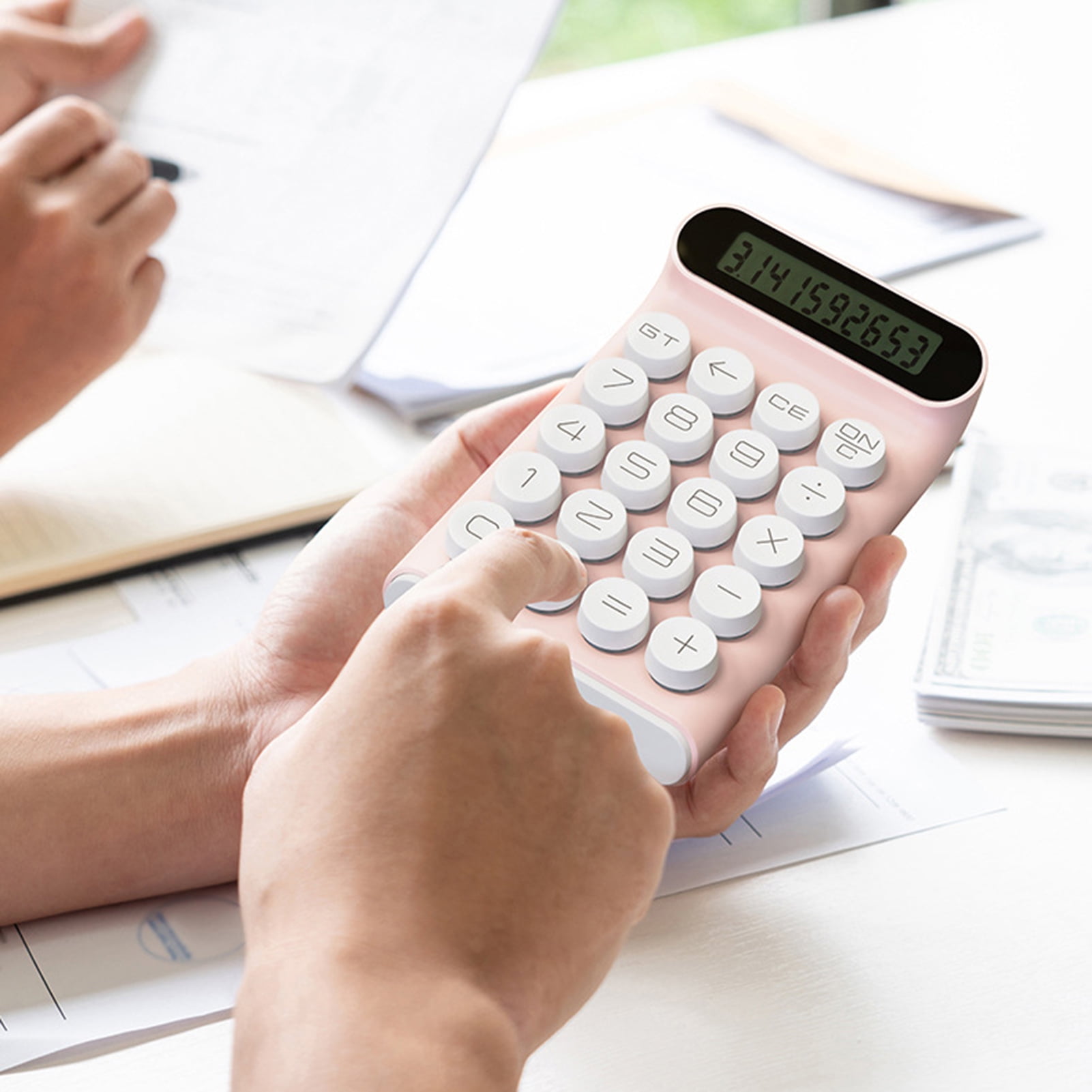 Riguas 1 Set Green Axis Calculator Crisp Feel Rounded Texture ...